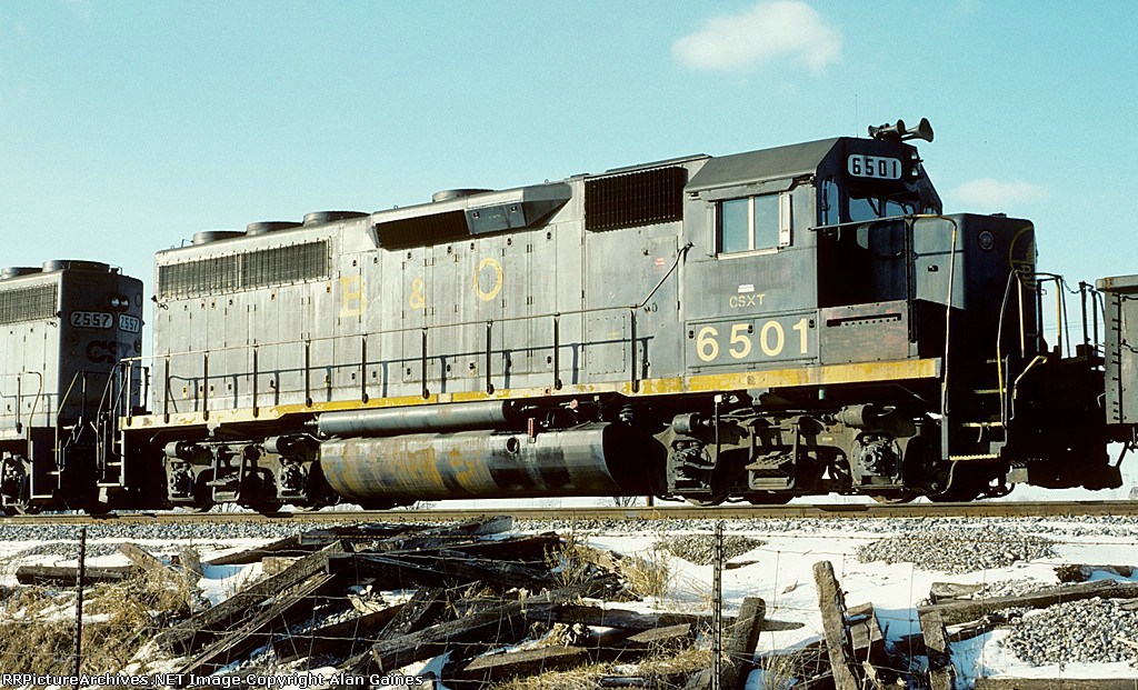 CSX GP-40 6501
